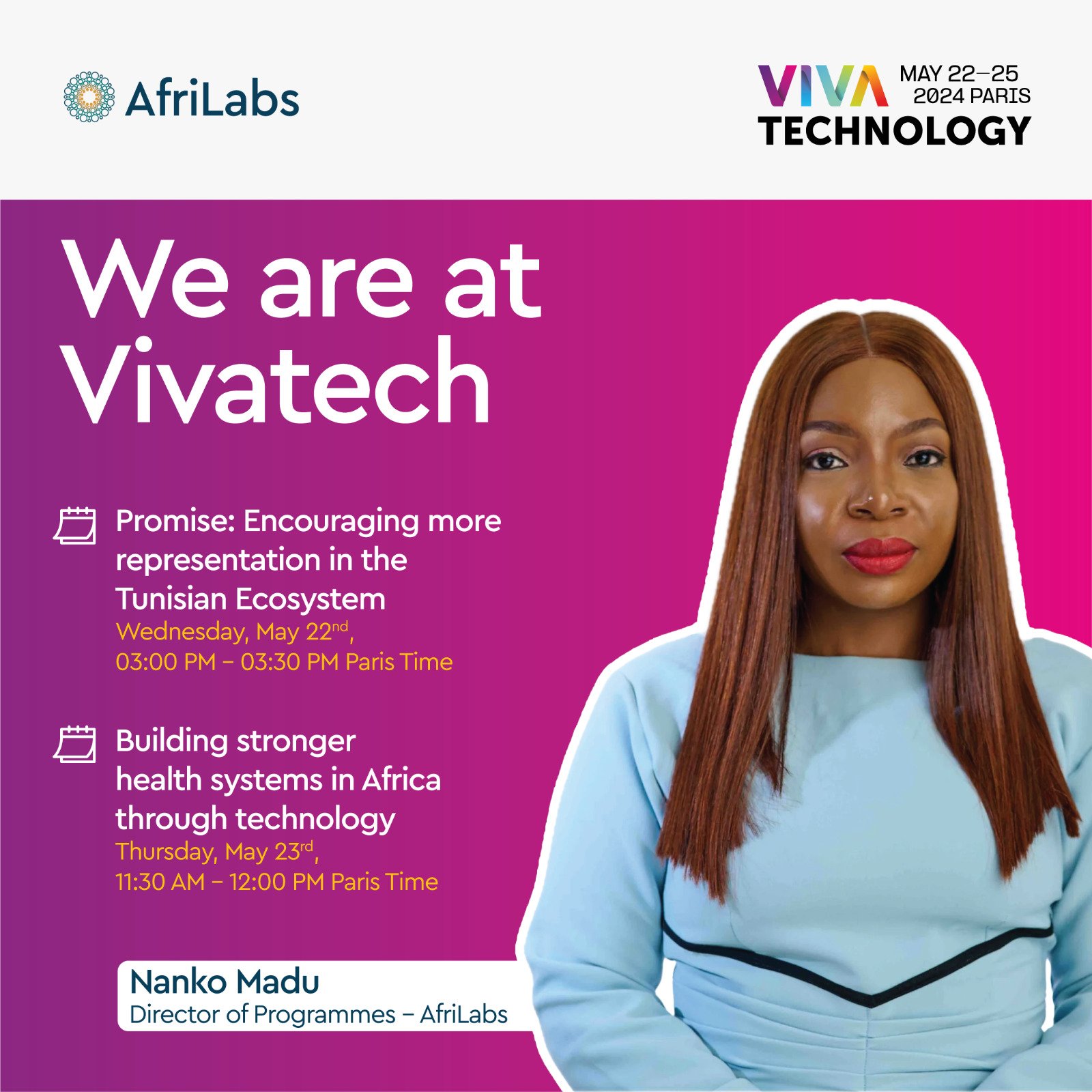 AfriLabs set to participate at VivaTech 2024 - AfriLabs